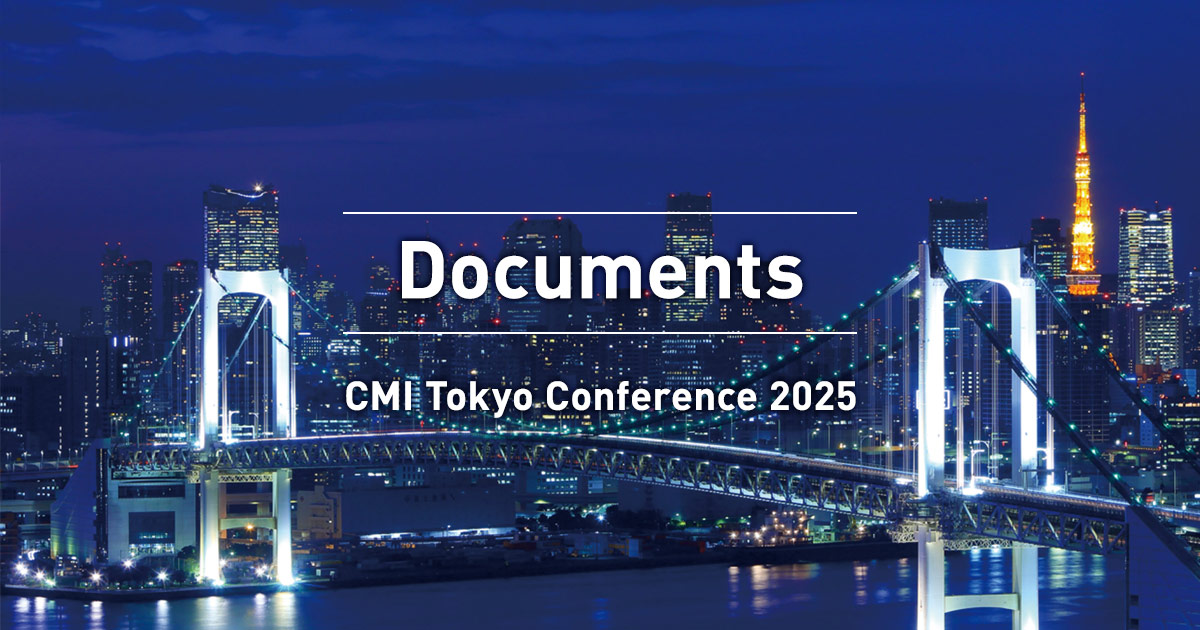 Documents :: CMI Tokyo Conference 2025